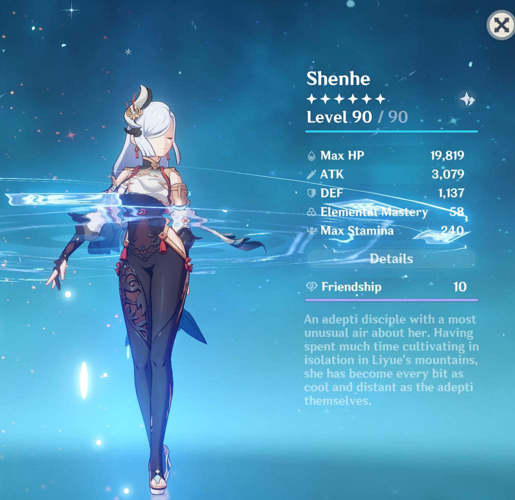 My Physical Shenhe Genshin Impact | HoYoLAB