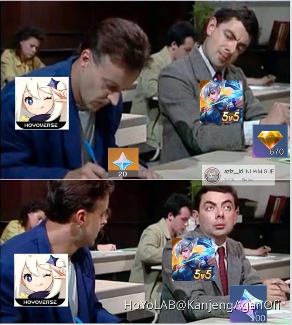 kebiasaan ygy Genshin Impact | HoYoLAB