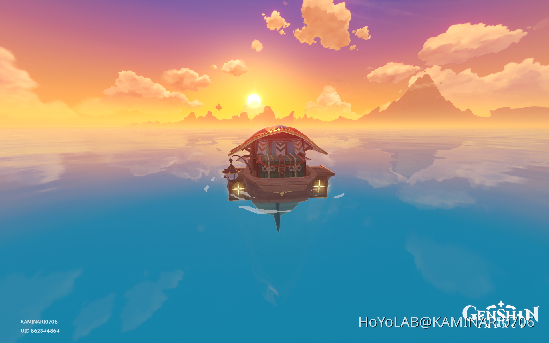 Sunset Genshin Impact | HoYoLAB