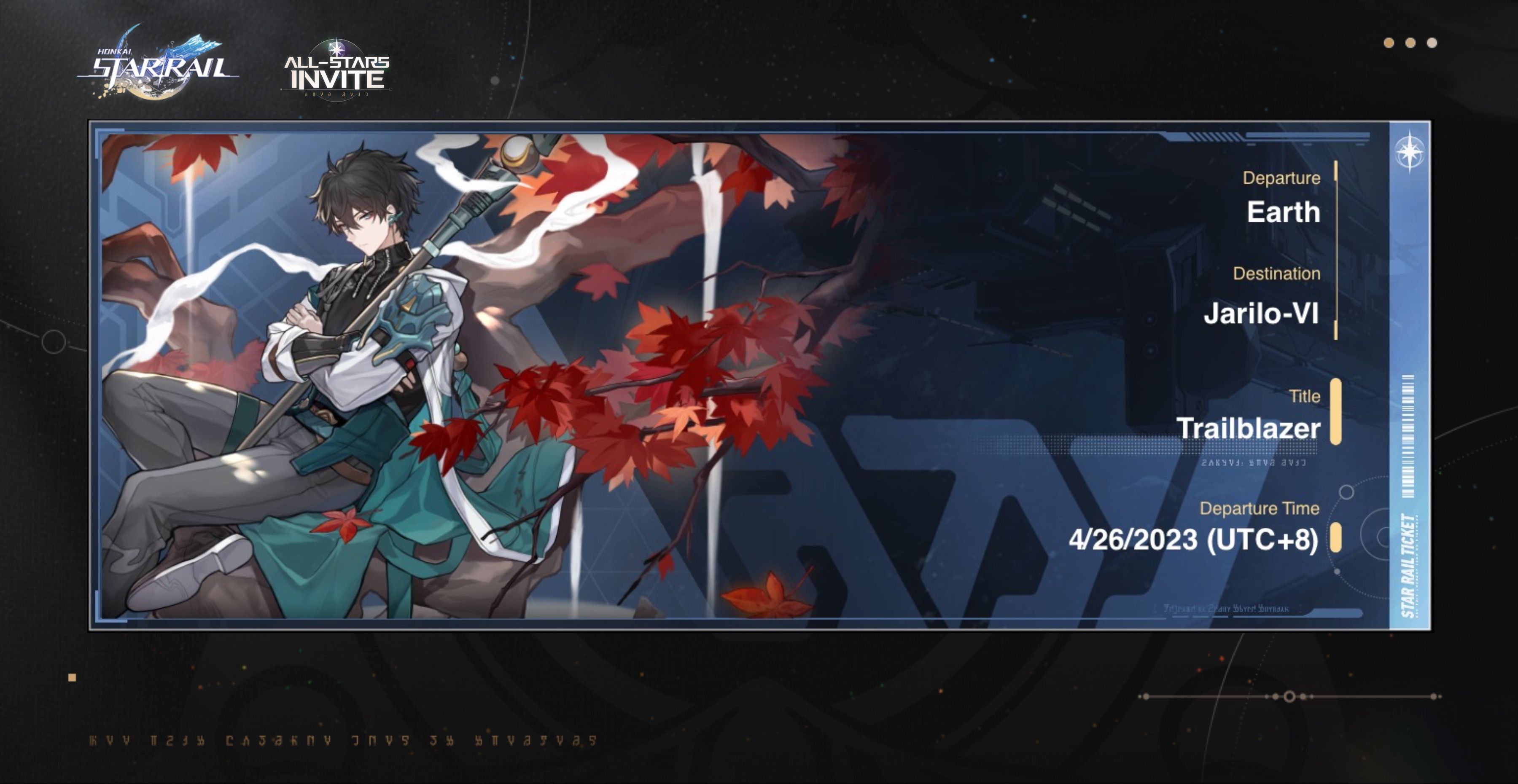 I made a ticket yee hee | HoYoLAB