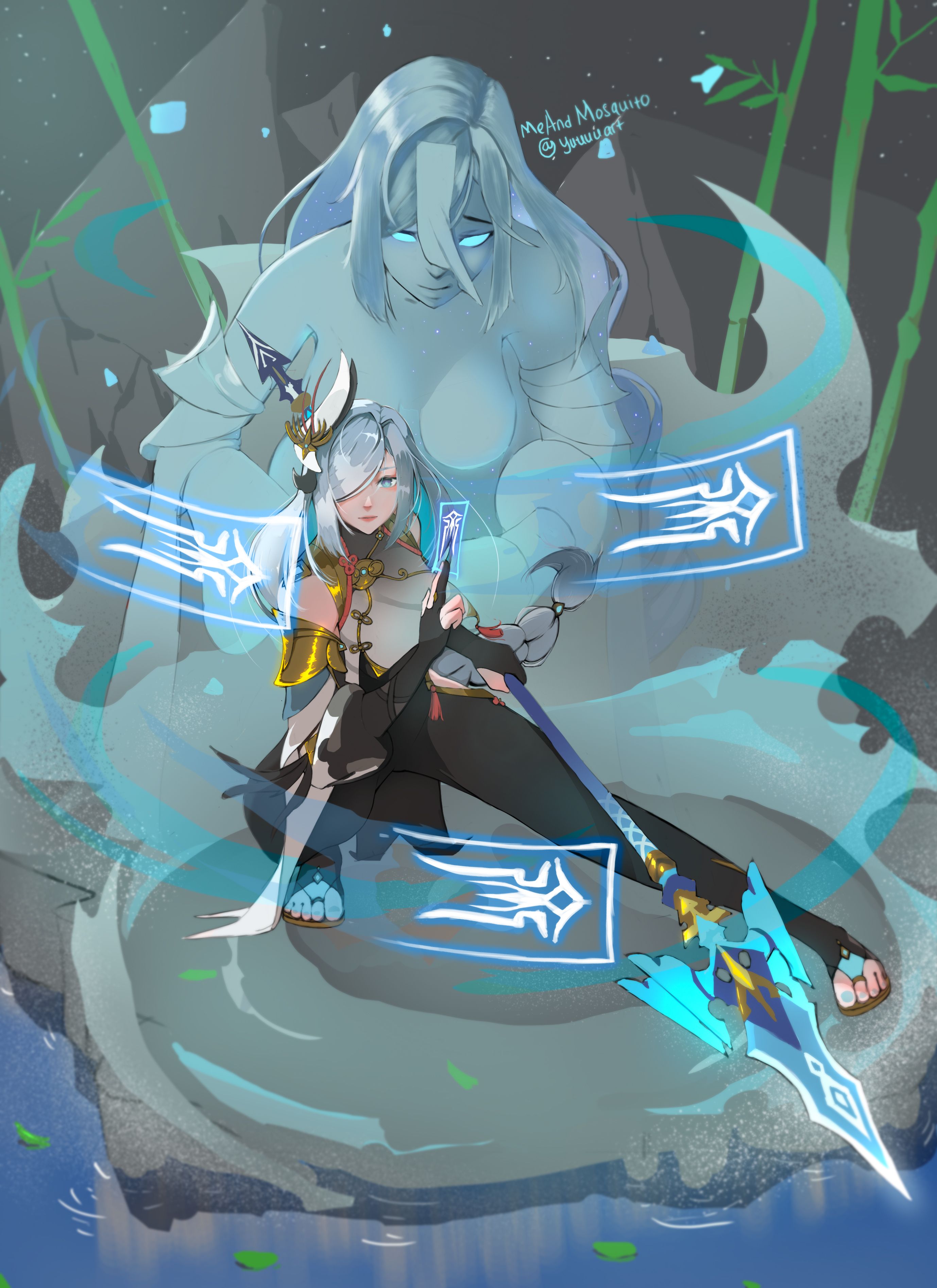 Shenhe Genshin Impact | HoYoLAB