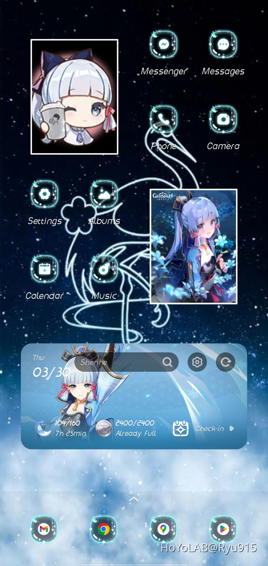 My Phone Theme Genshin Impact | HoYoLAB