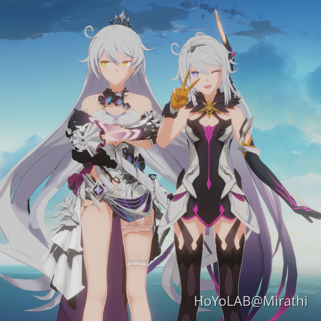HoFi & HoV with swapped outfits Honkai Impact 3rd | HoYoLAB
