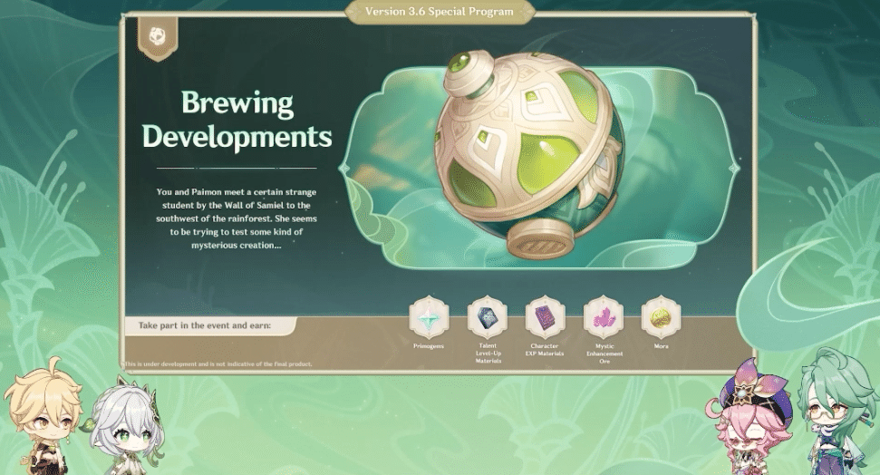 Résumé live 3.6 Genshin Impact | HoYoLAB