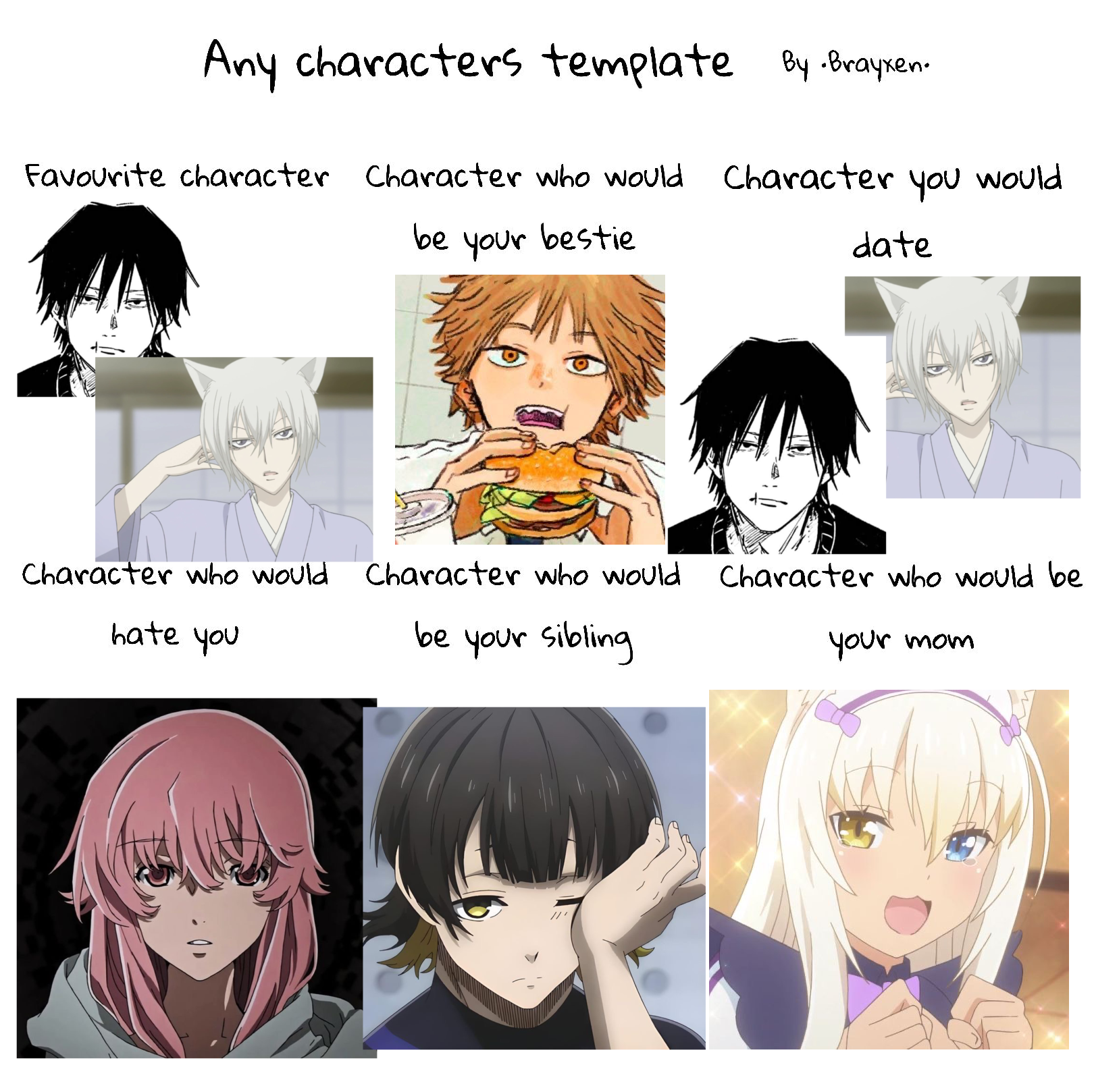 another template thing cause i have no life at all | HoYoLAB