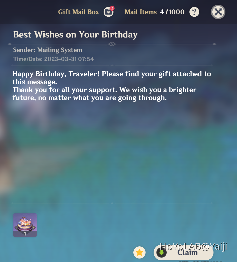 Happy Cake Day(to myself)~ Genshin Impact | HoYoLAB