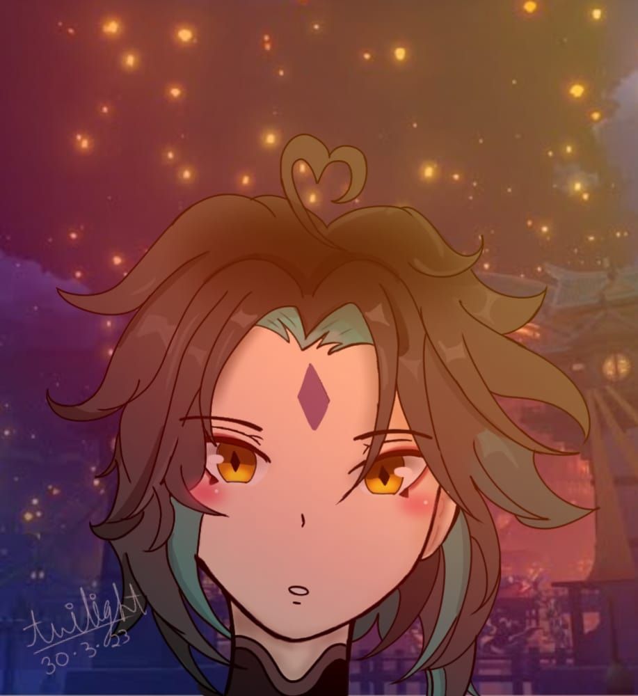 Xiao at lantern Rite~ Genshin Impact | HoYoLAB