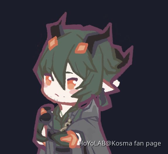 Look at the scrunkly scrimbo | HoYoLAB