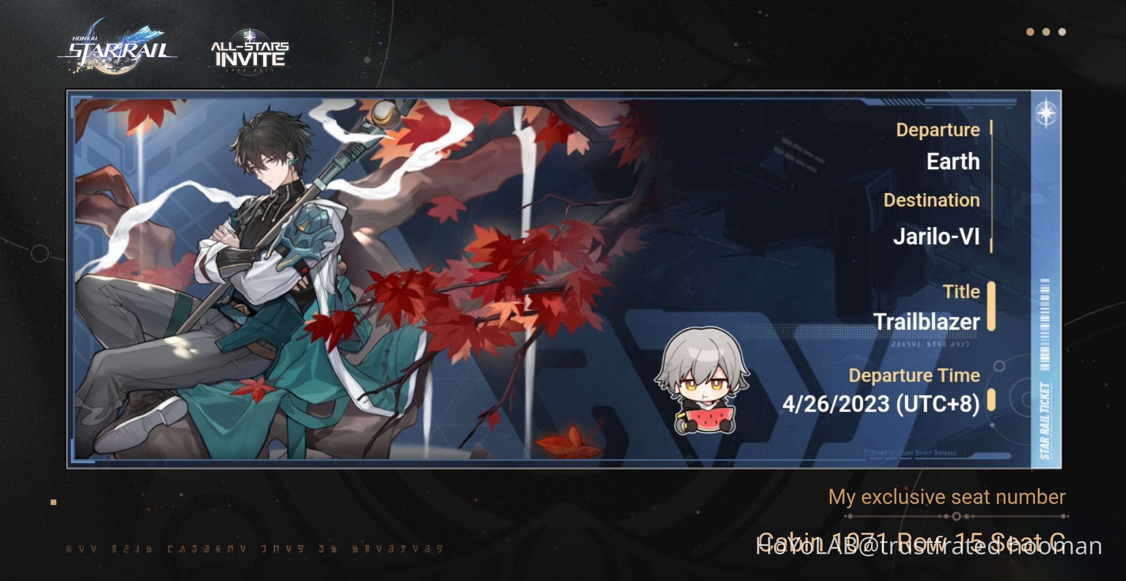 Star Rail Ticket Honkai: Star Rail | HoYoLAB