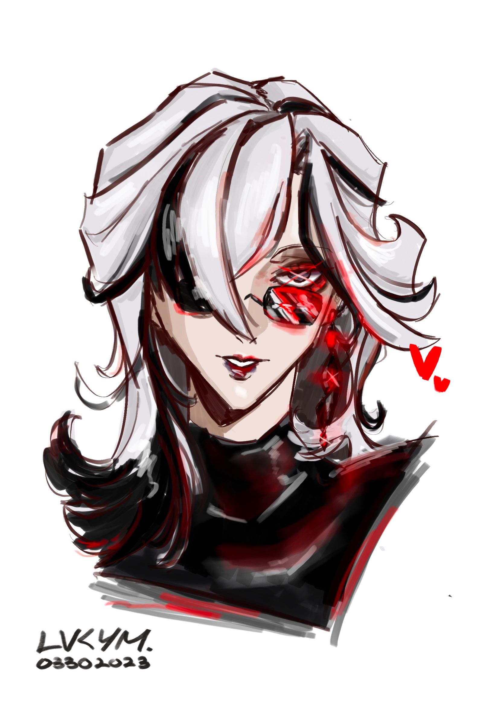 Arlecchino sketch Genshin Impact | HoYoLAB