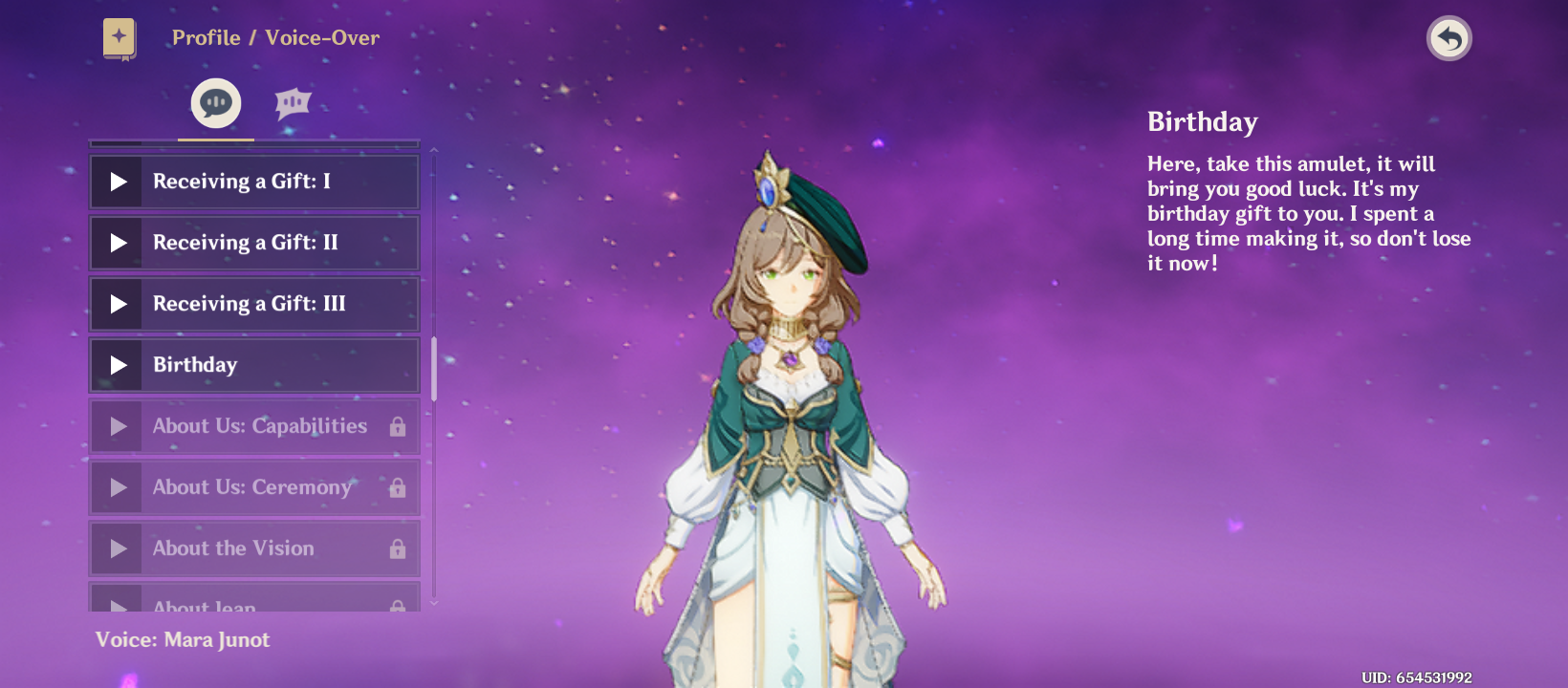 favorite birthday wishes Genshin Impact | HoYoLAB