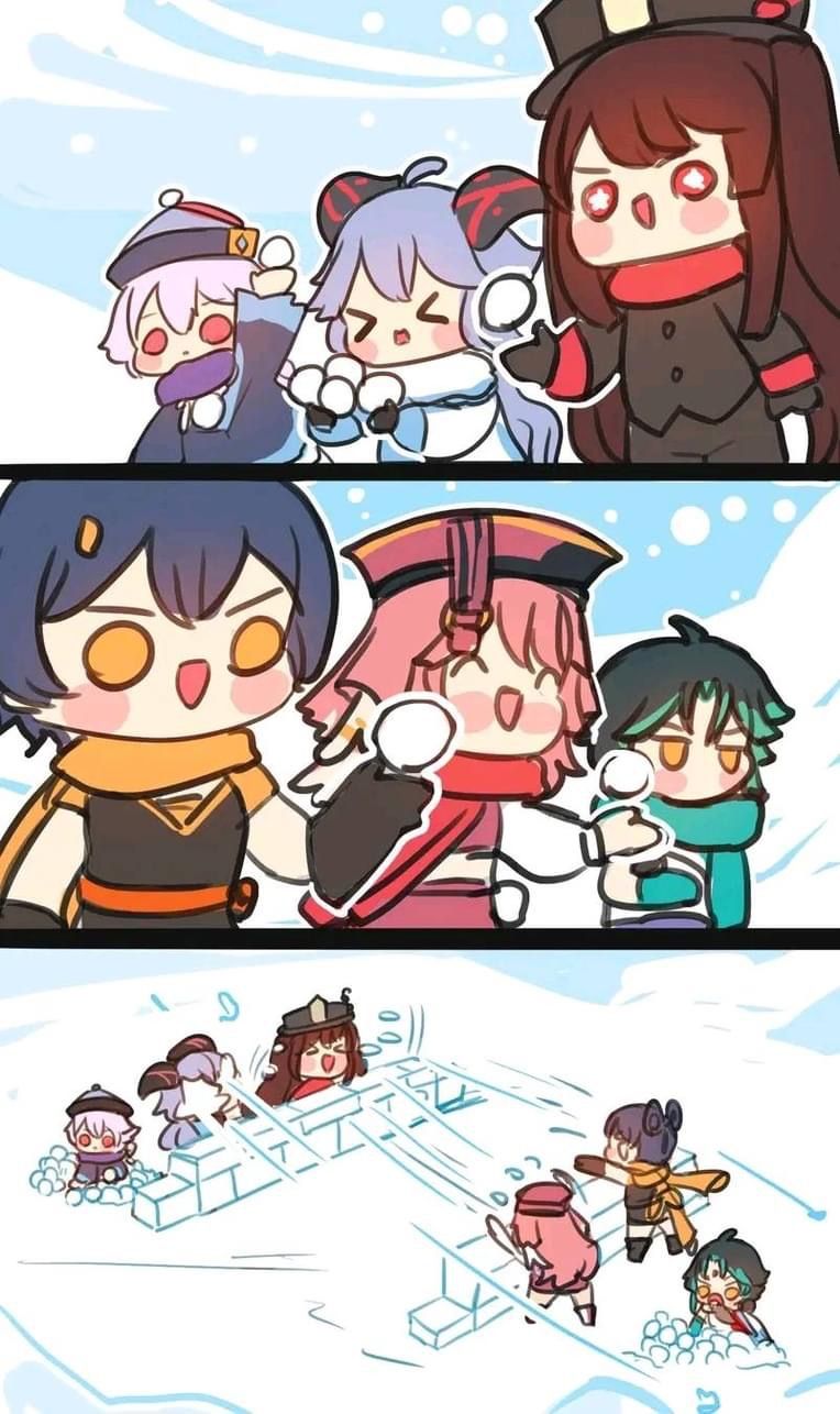 Snowwwball fighttt Genshin Impact | HoYoLAB