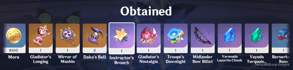 March 31st Scara Boss Loot Genshin Impact | HoYoLAB