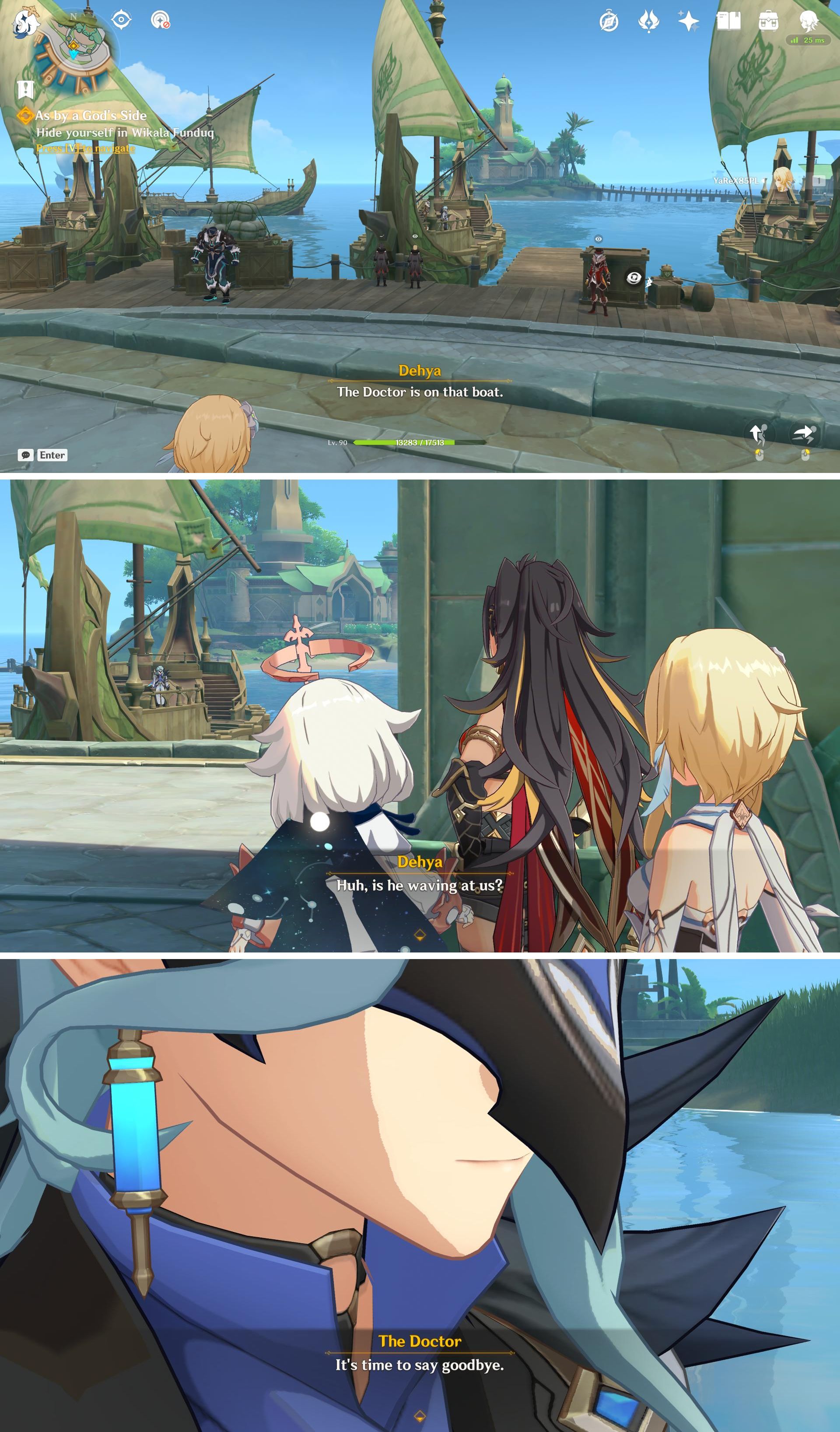 "It's time to say goodbye, the Doctor!" - said happy Klee Genshin ...