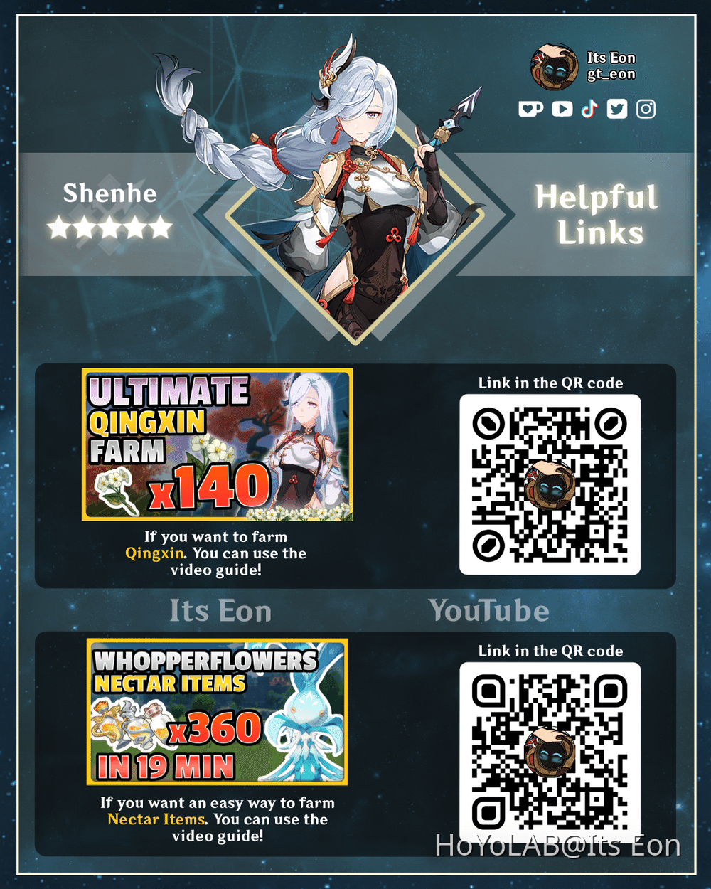 COMPLETE SHENHE GUIDE 3.5 Genshin Impact | HoYoLAB