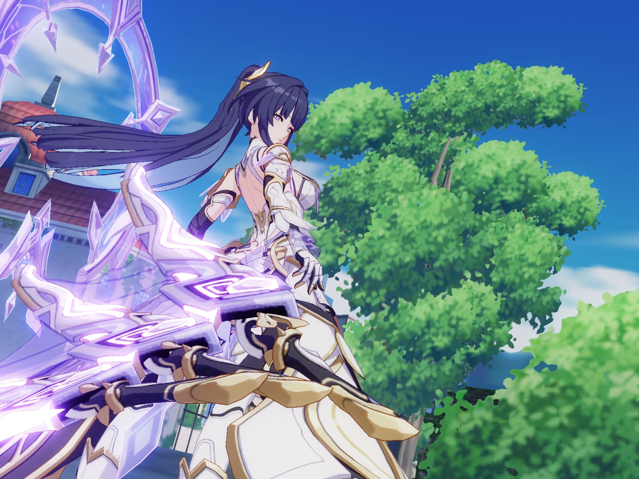 Does she have three or four swords? Honkai Impact 3rd | HoYoLAB