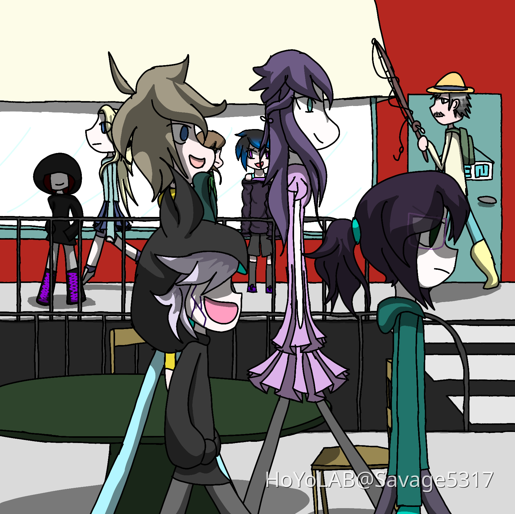 oc practice drawing 5 | HoYoLAB