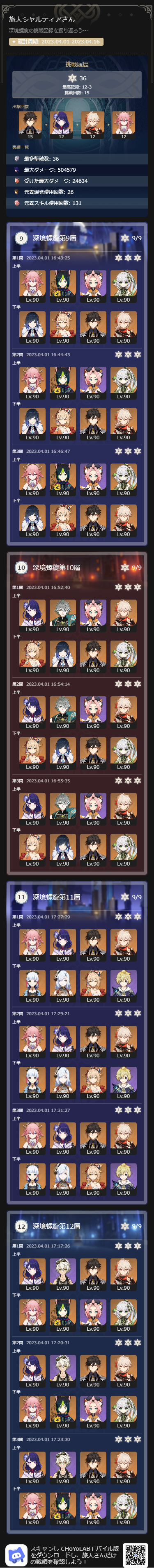 前期よりDPSアップ 被DPS減少した件 Genshin Impact | HoYoLAB