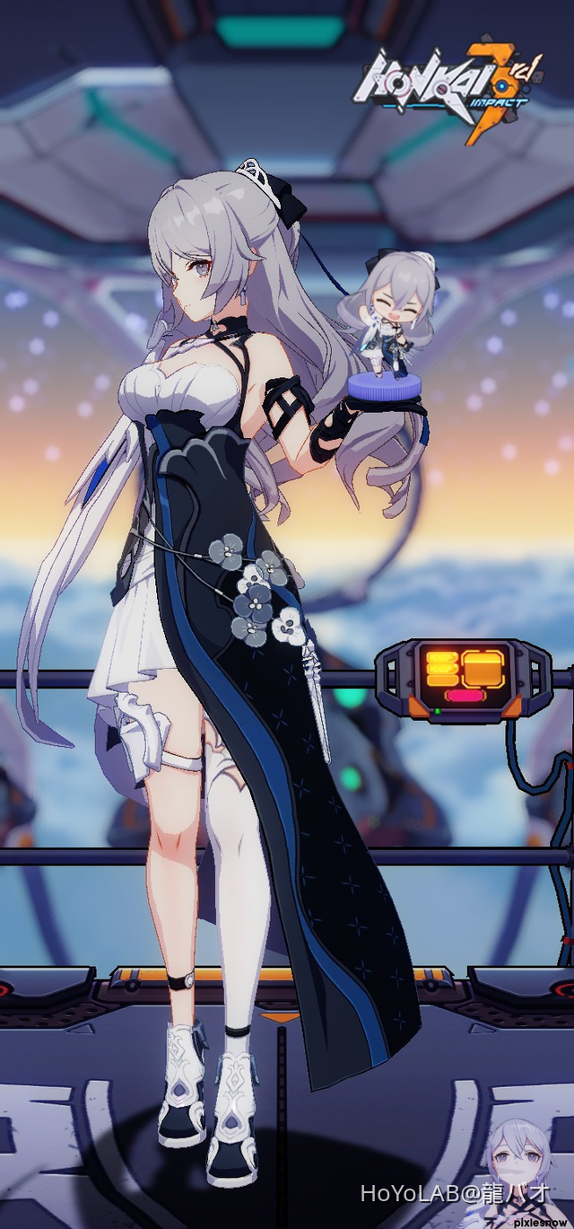 Bronya Silverwing and Chibi (Reddit) Honkai Impact 3rd | HoYoLAB