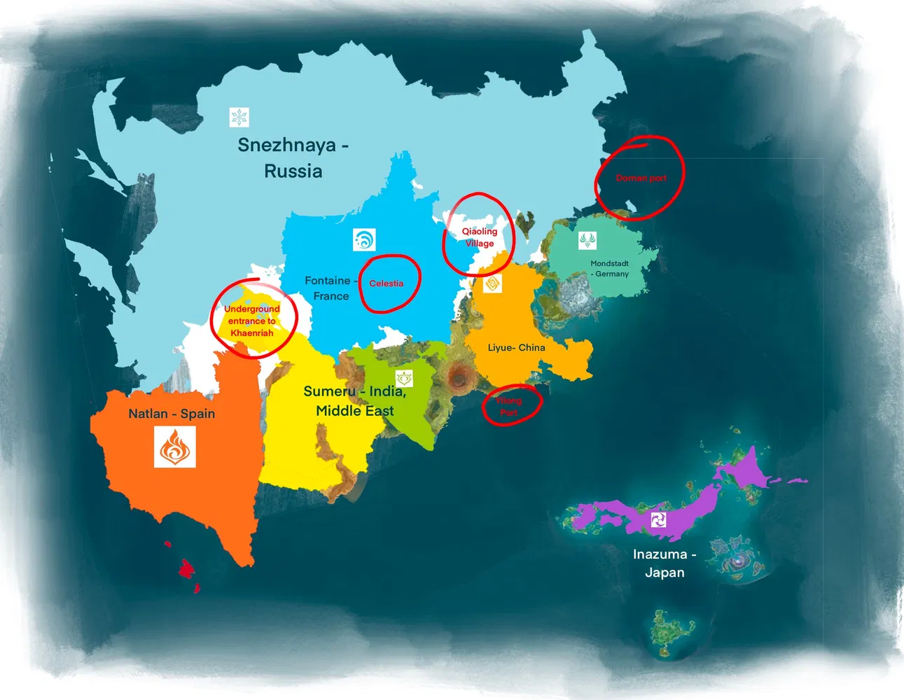 Chiêm ngưỡng map genshin impact china và những bí ẩn của đất nước xa ...