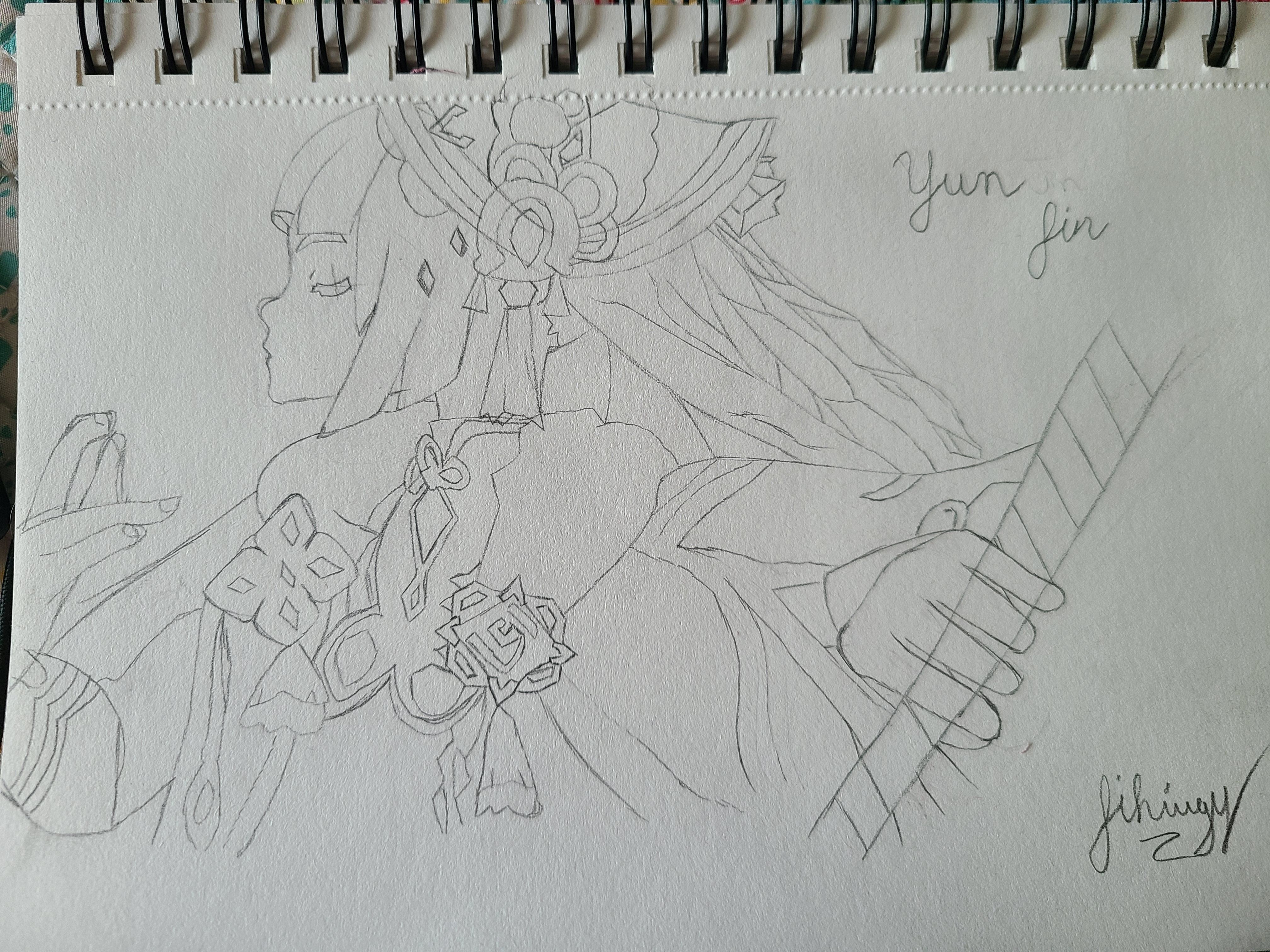 Yun Jin fanart Genshin Impact | HoYoLAB