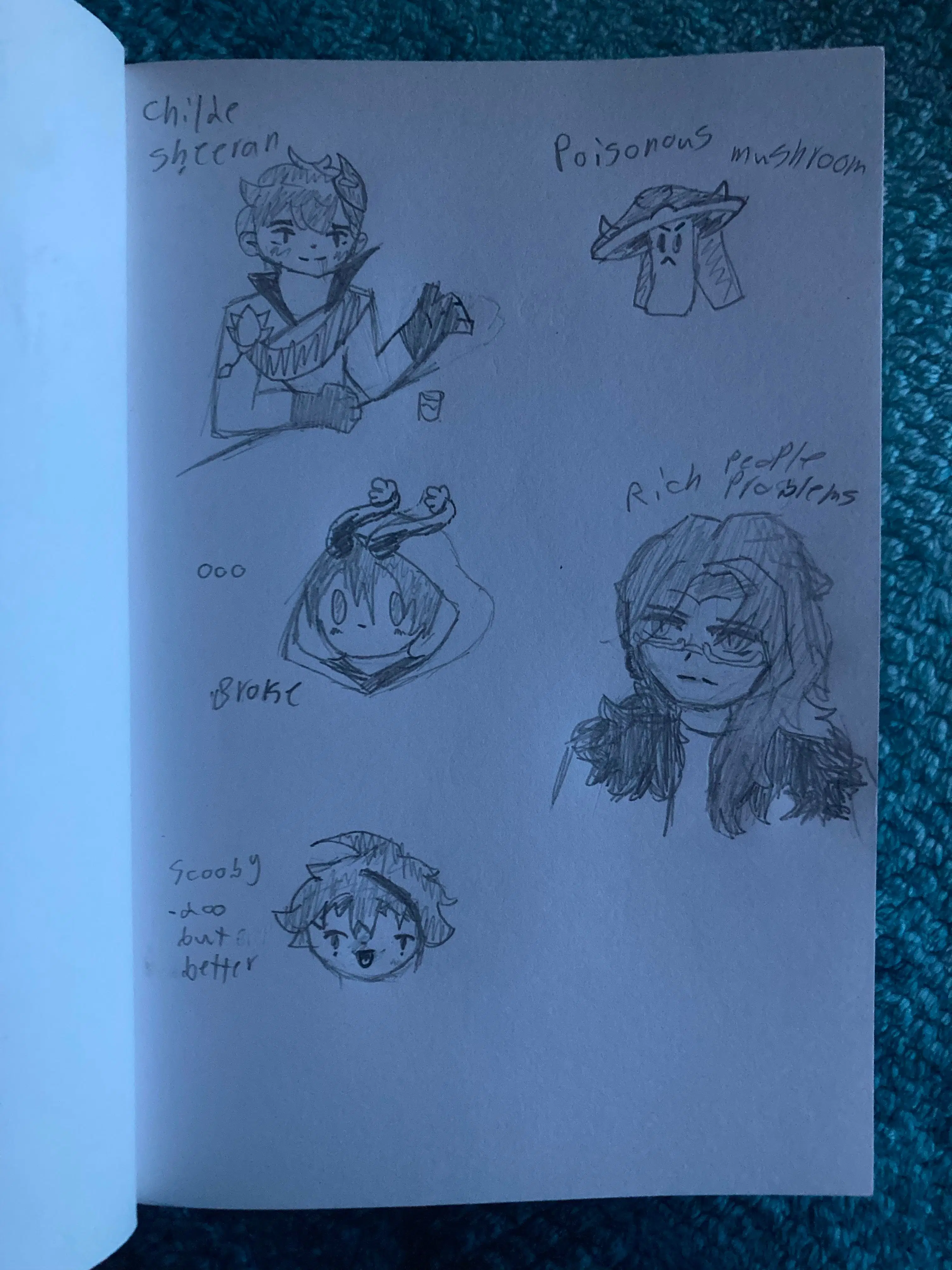 Random 3am drawings Genshin Impact | HoYoLAB