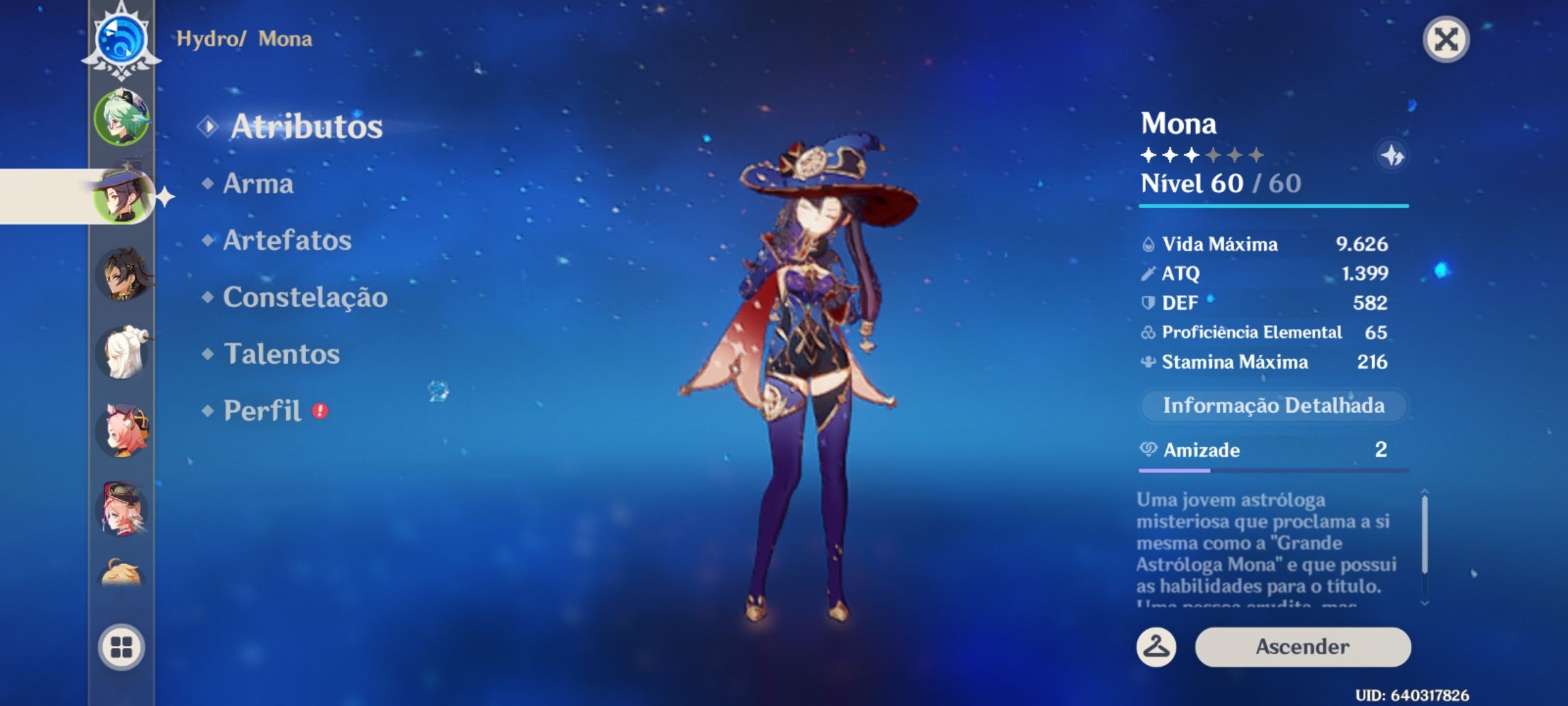 "build" da Mona Genshin Impact | HoYoLAB