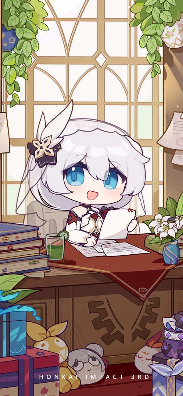Official Chibi Art for Theresa's birthday Honkai Impact 3rd | HoYoLAB