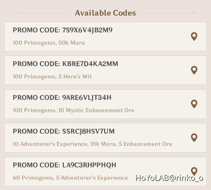 New Codes! (copy paste in description) Genshin Impact | HoYoLAB