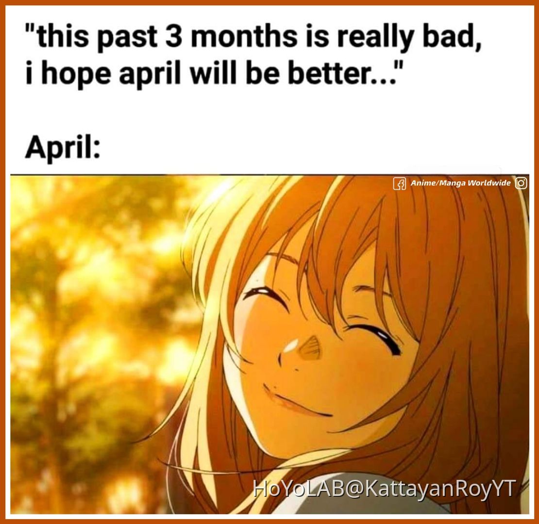 💛🌸【 𝘈𝘱𝘳𝘪𝘭 𝘪𝘴 𝘩𝘦𝘳𝘦 𝘨𝘶𝘺𝘴 】🌸💛 | HoYoLAB