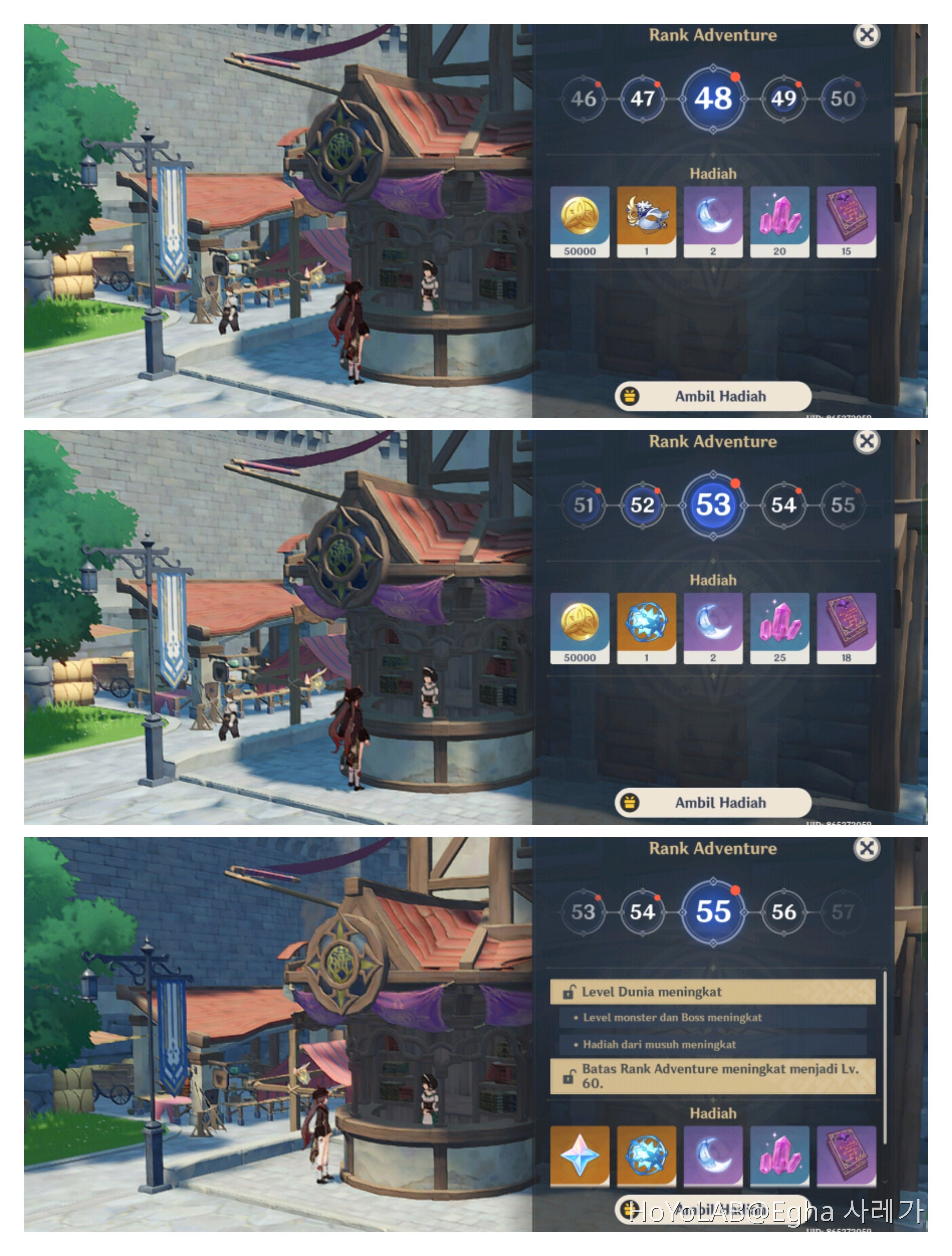 goodbye AR 45 Welcome AR 55 😊 Genshin Impact | HoYoLAB