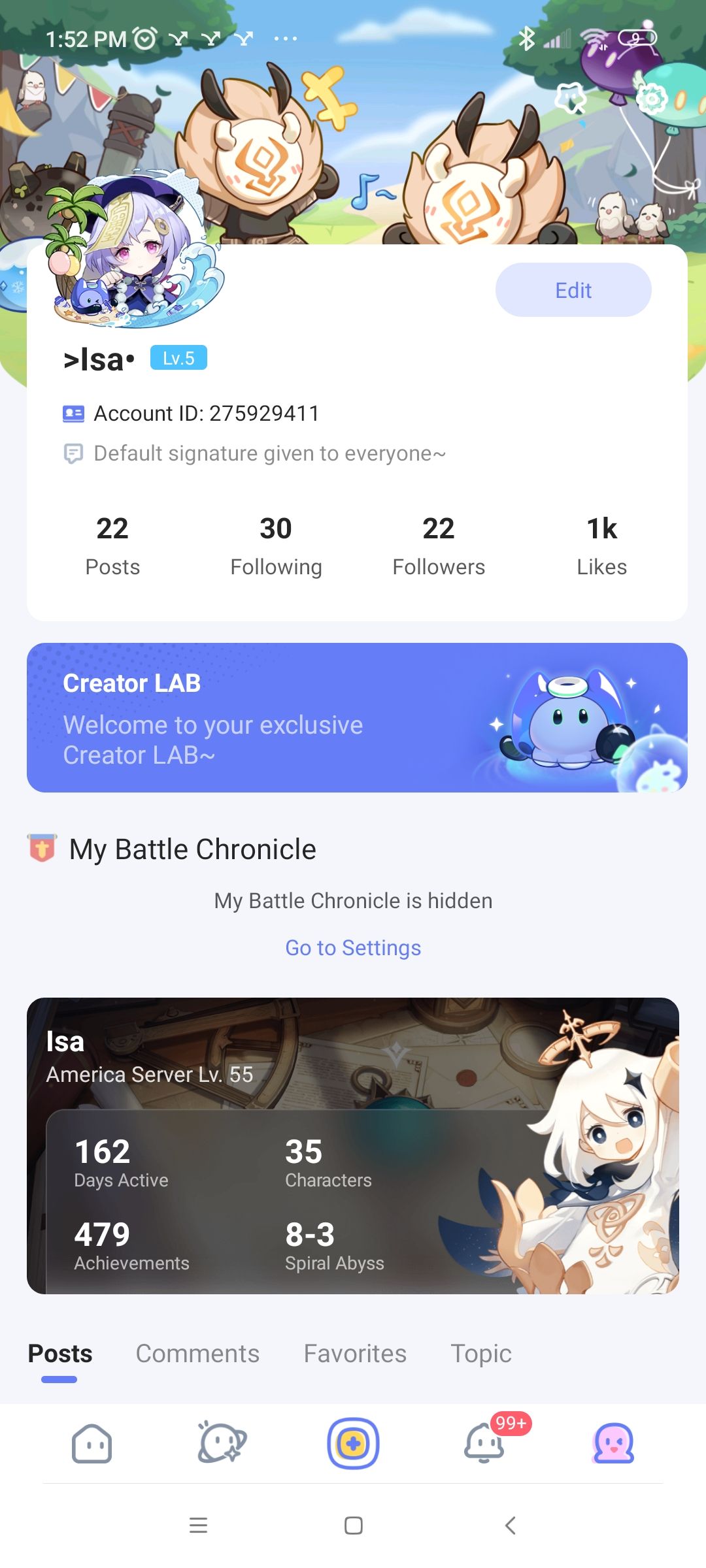 Ty for 1k Genshin Impact | HoYoLAB