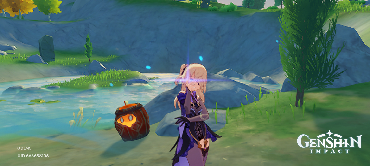 Fischl posing for the slime Genshin Impact | HoYoLAB