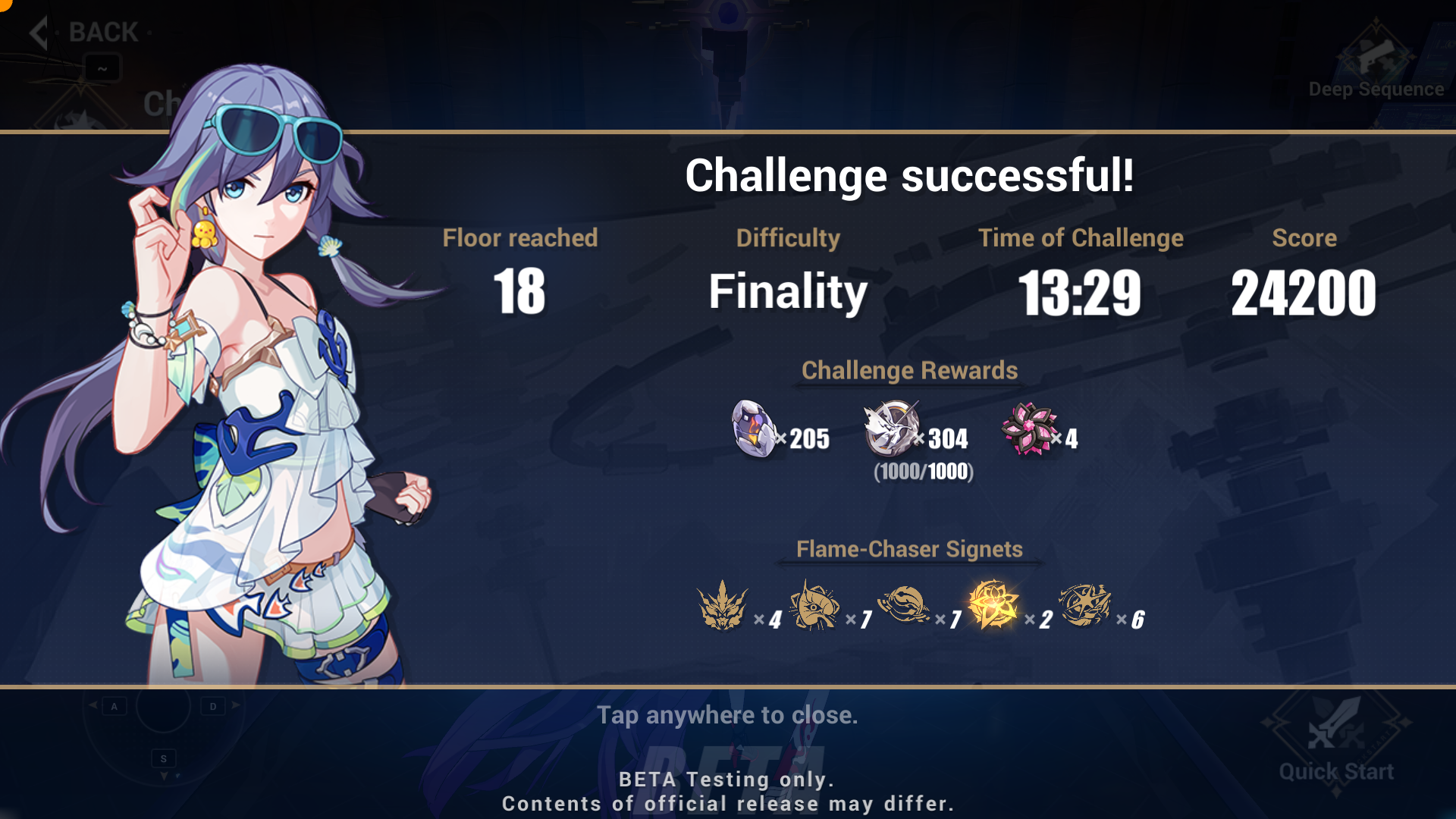 [Beta 6.5] Elysian Realm [Difficulty : Finality] Signet, Sigil, & Team Lineup For SS Shadow ...