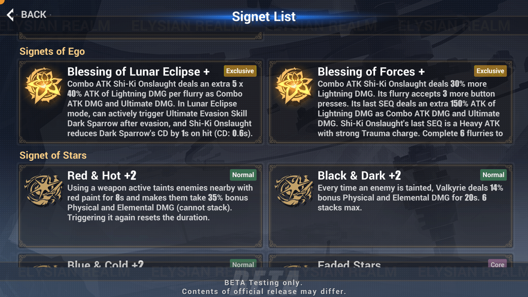 [Beta 6.5] Elysian Realm [Difficulty : Finality] Signet, Sigil, & Team ...