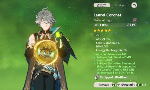 circlet of logos Genshin Impact | HoYoLAB