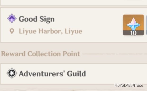 Hidden Achievement of Good Sign Genshin Impact | HoYoLAB