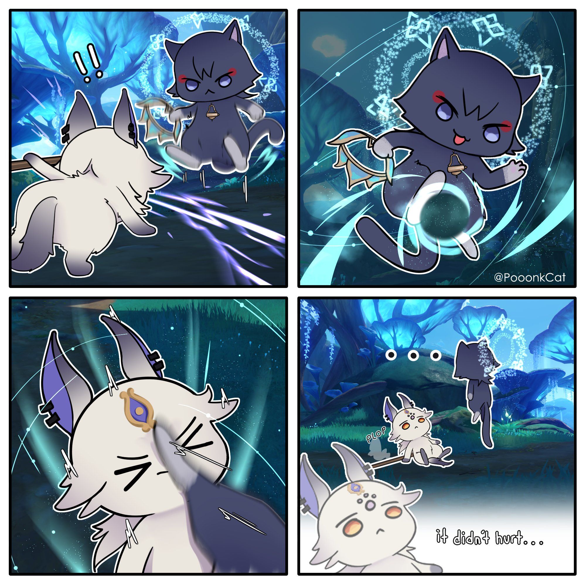 Wanderer: Cat Fight Genshin Impact | HoYoLAB