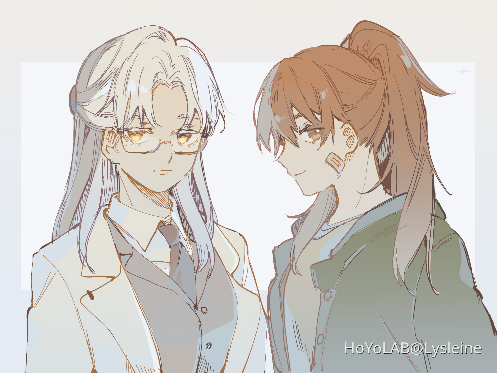 genderbend vyn & luke Tears of Themis | HoYoLAB