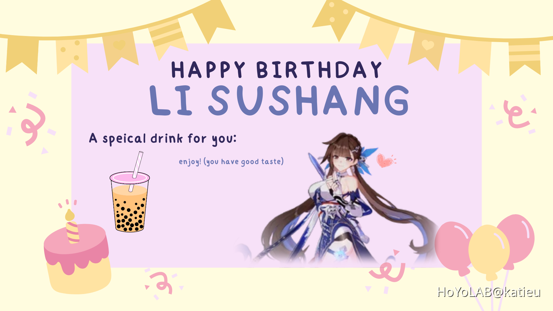 happy birthday! Honkai Impact 3rd | HoYoLAB