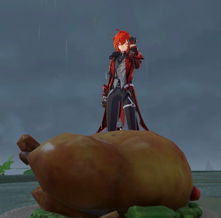 It’s just chicken. Genshin Impact | HoYoLAB