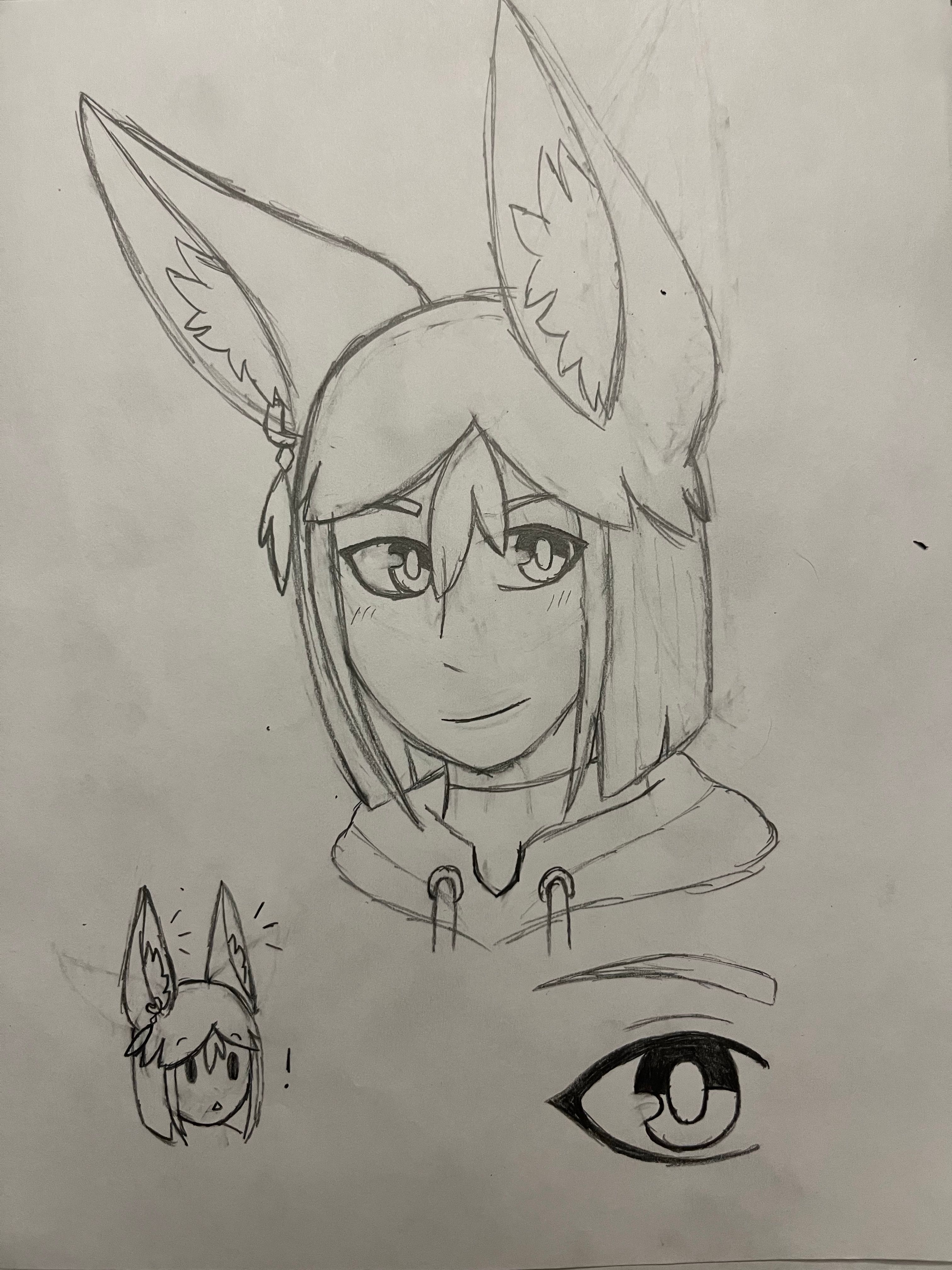 Tighnari sketch page Genshin Impact | HoYoLAB