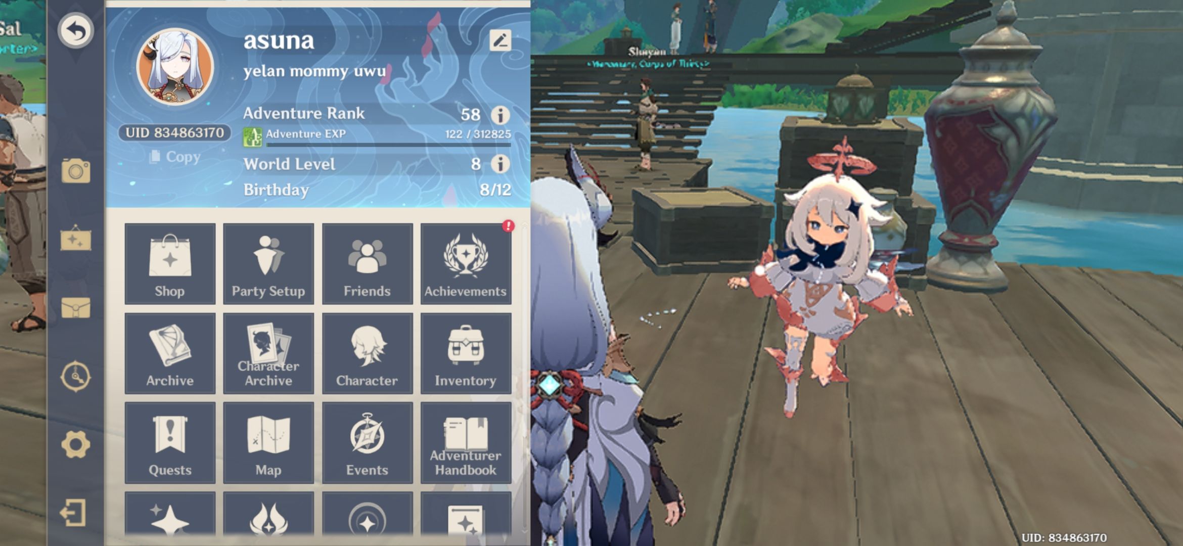 FINALLY reached adventure rank 58 🤩🤩 took too long but finally I'm one ...