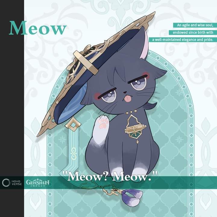 Meow? Genshin Impact | HoYoLAB