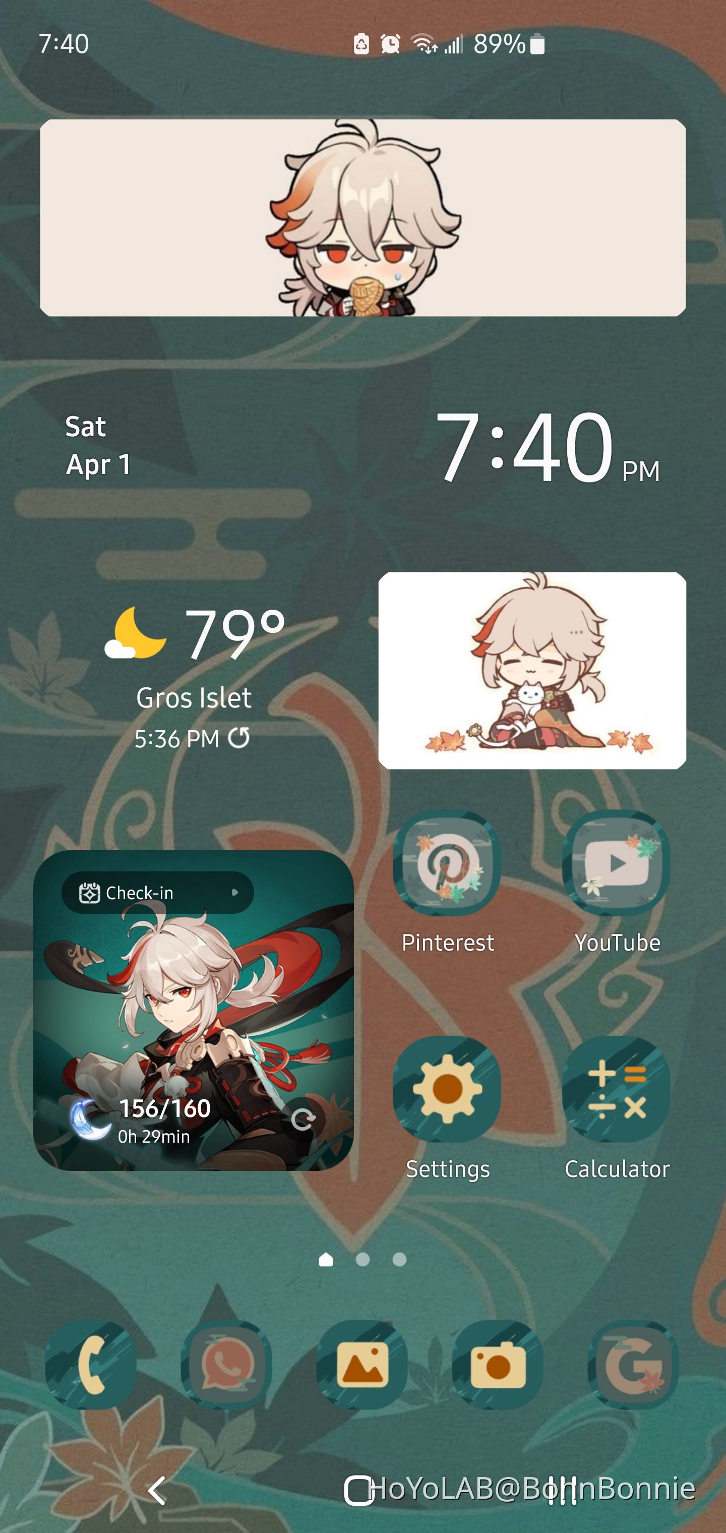 ~My Kazuha Custom Phone Theme~ Genshin Impact | HoYoLAB