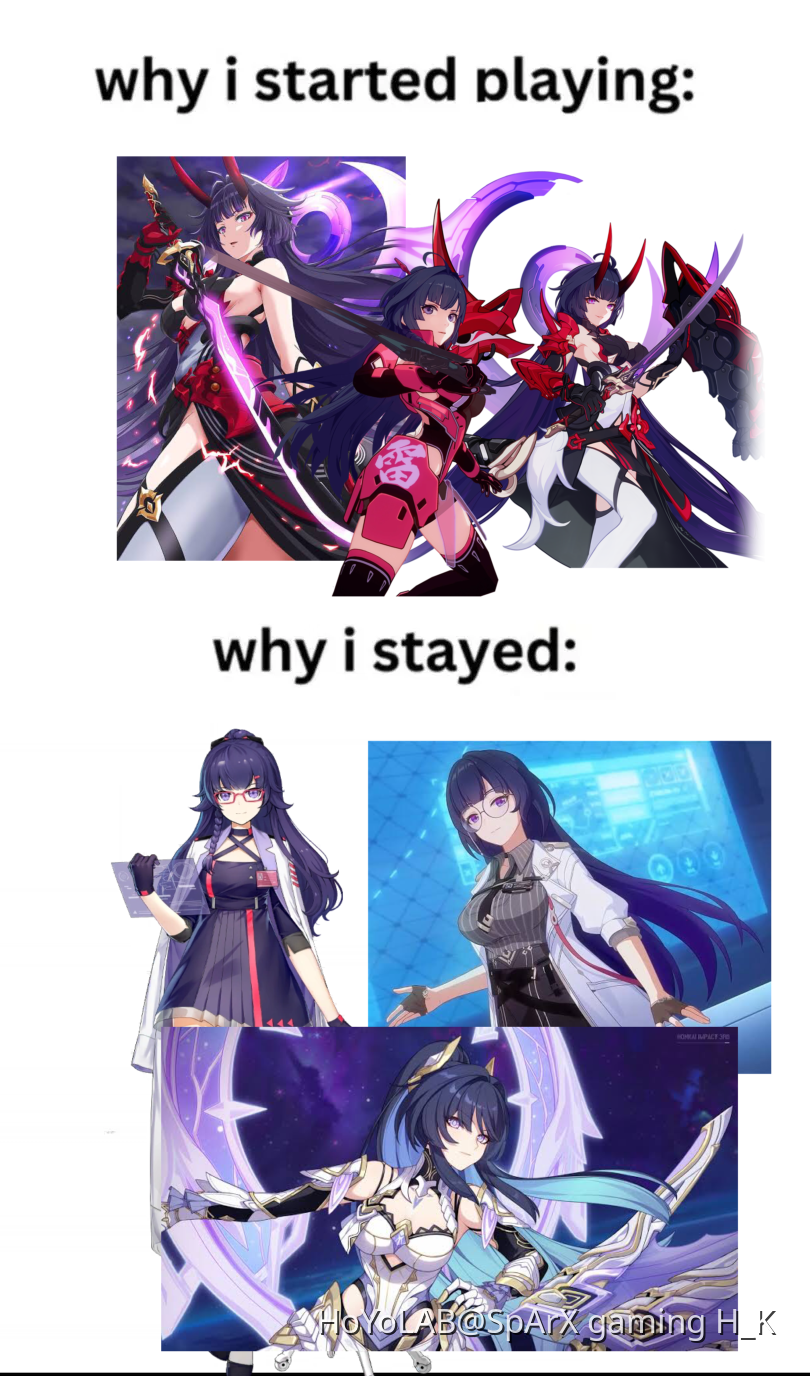 I meme they're both mei ☠️ Honkai Impact 3rd | HoYoLAB