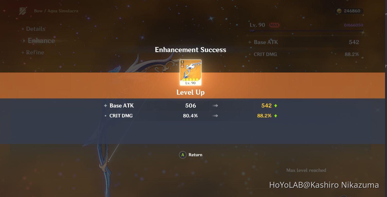 FINAL AQUA SIMULACRA for mommy Yelan Genshin Impact | HoYoLAB