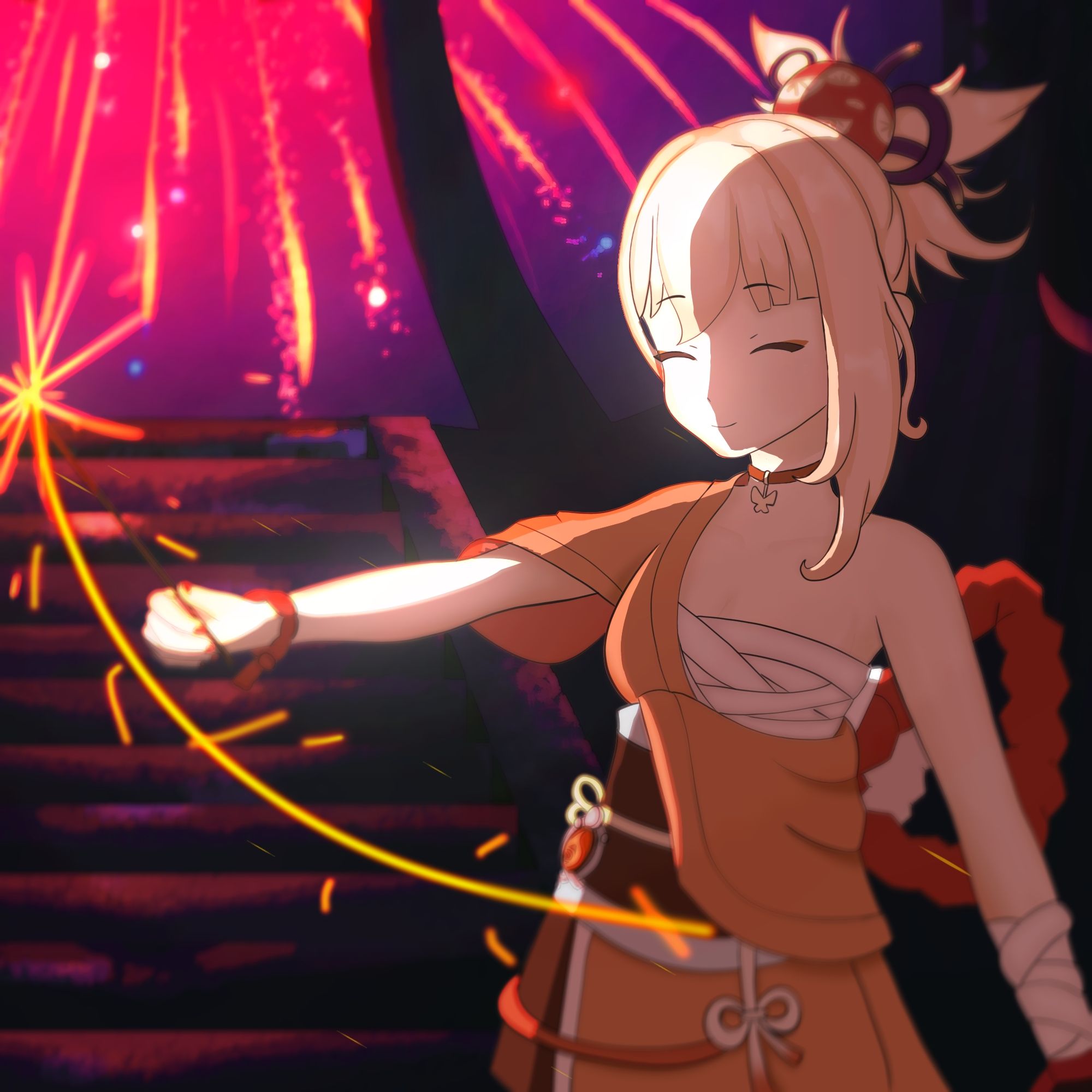 Yoimiya‘s new fireworks 🎆 Genshin Impact | HoYoLAB