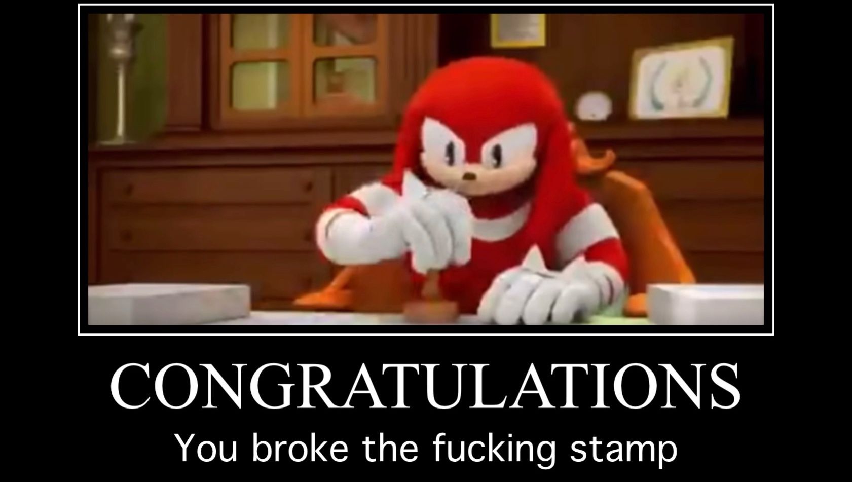 I made a ytp of knuckles trying to approve a meme | HoYoLAB