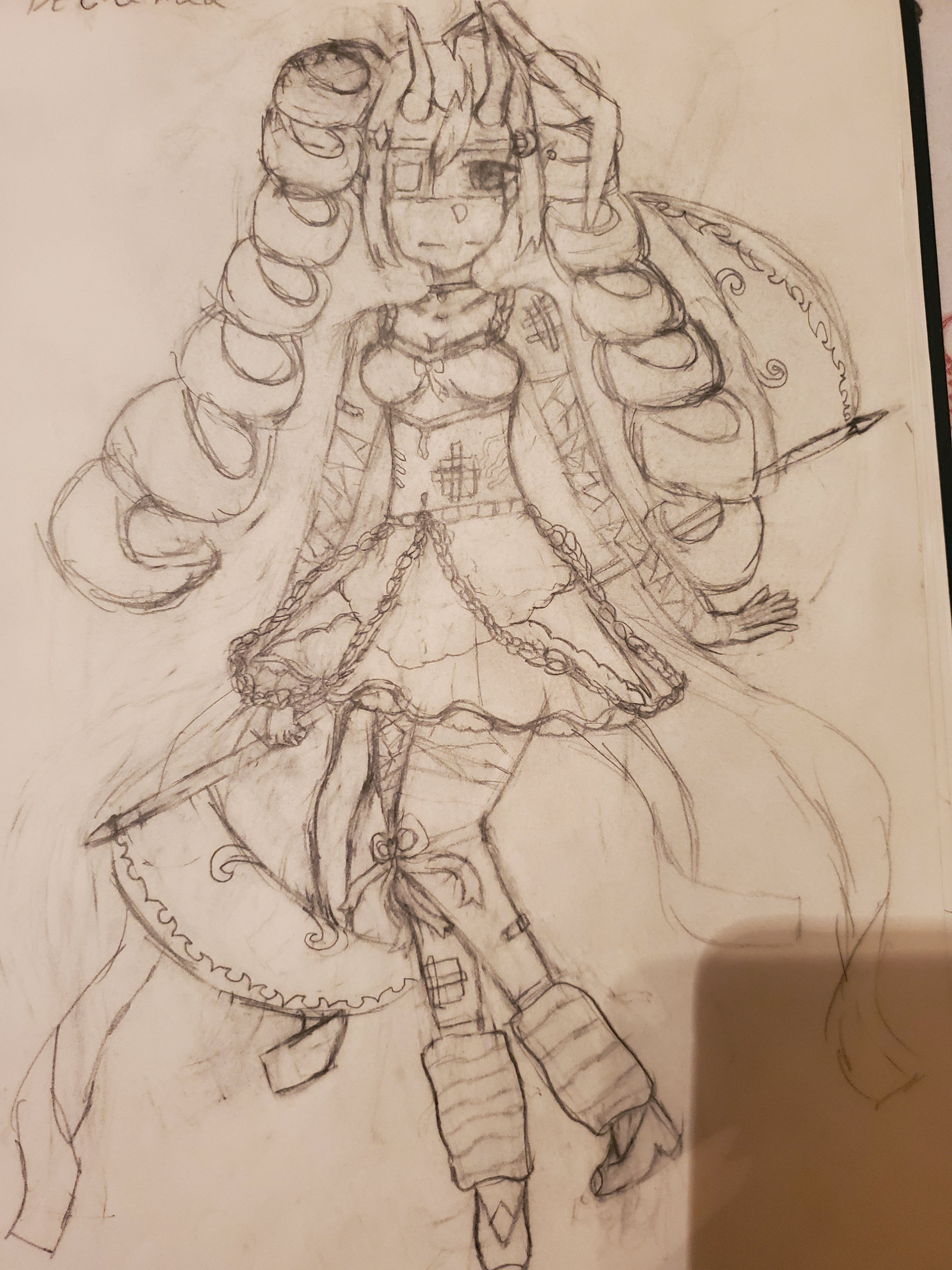 I MADE MY VERY OWN GENSHIN IMPACT CHARACTER DESIGN!!!!! Genshin Impact ...